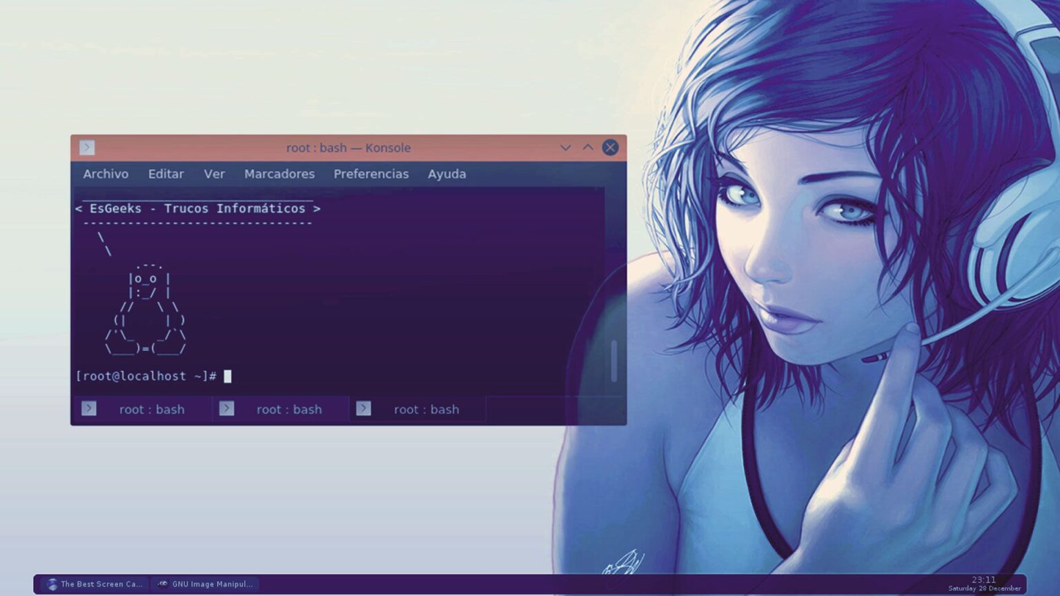 Personalizar Mensajes de Bienvenida en la terminal de Linux - EsGeeks