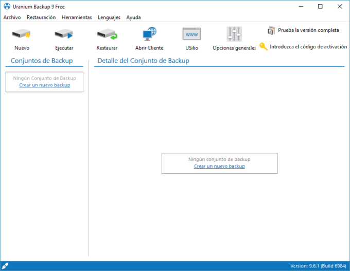 Uranium Backup: Copia de seguridad de máquinas virtuales » EsGeeks