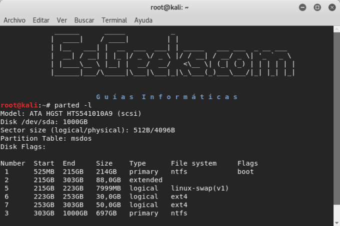 +10 Comandos sobre el Disco duro y particiones en Linux » EsGeeks