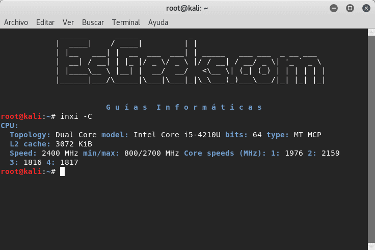 inxi: Ver Información del Hardware en Linux » EsGeeks