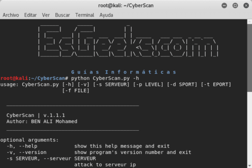 CyberScan: Kit de Herramientas Forenses para Redes » EsGeeks