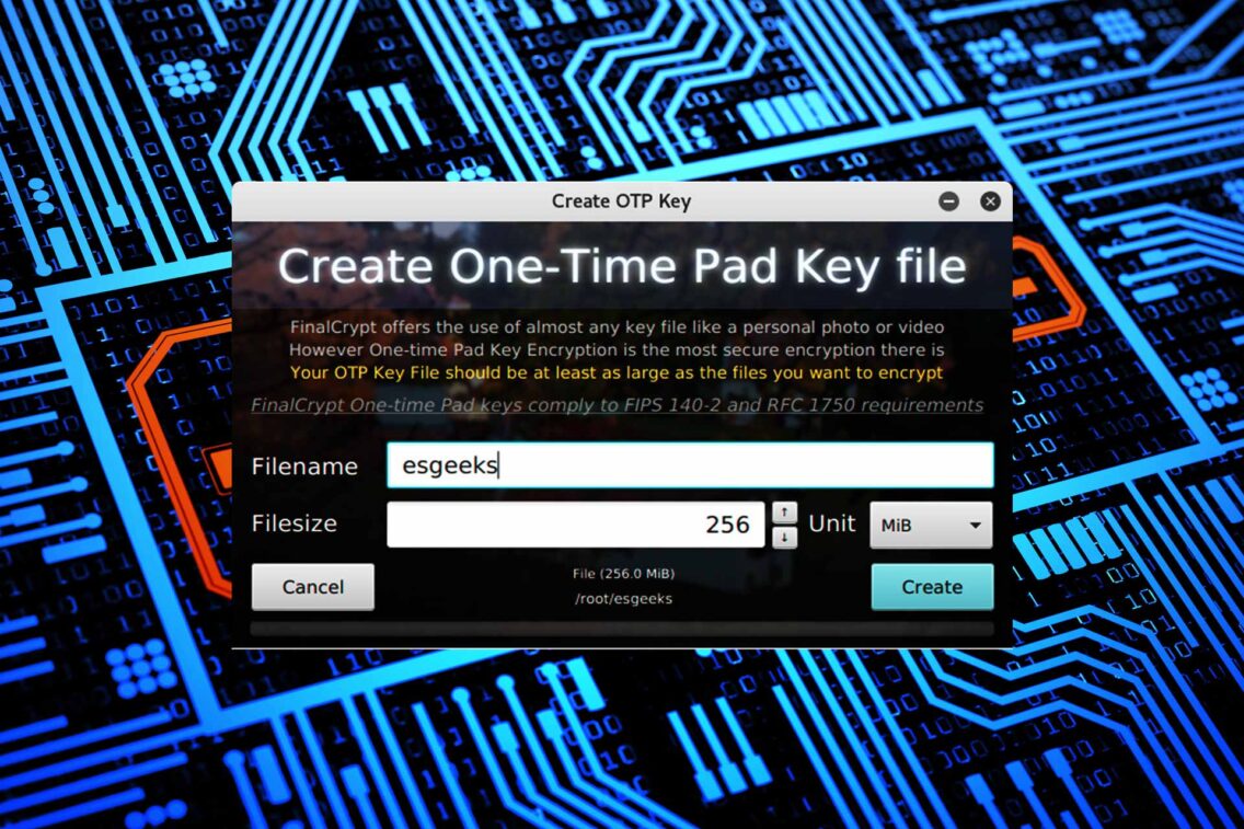 Cómo Cifrar Archivos con FinalCrypt » EsGeeks