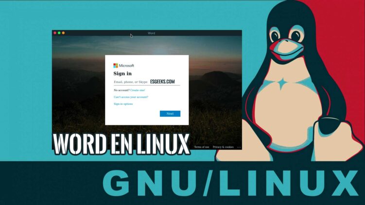 Cómo ejecutar Microsoft Word en Linux » EsGeeks