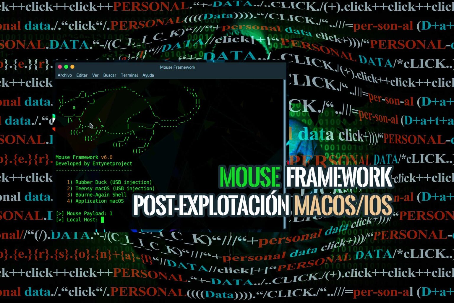 Mouse Framework: Post Explotación para iOS y macOS » EsGeeks