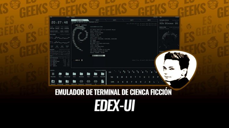 eDEX-UI: Emulador Terminal con Soporte de Pantalla Táctil » EsGeeks