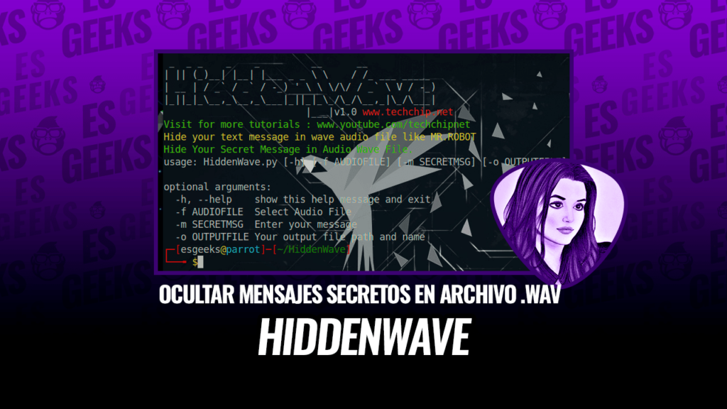 HiddenWave: Ocultar Mensajes Secretos en Archivo .WAV » EsGeeks