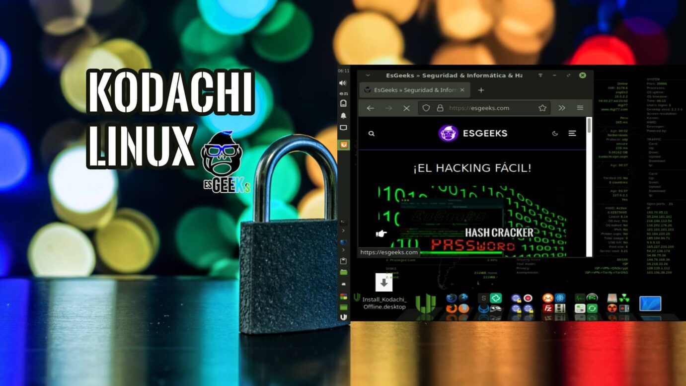 Kodachi » Linux para quienes valoran la Privacidad y no son Técnicos