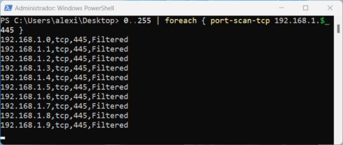 Escáner de Puertos en PowerShell (TCP/UDP) » EsGeeks