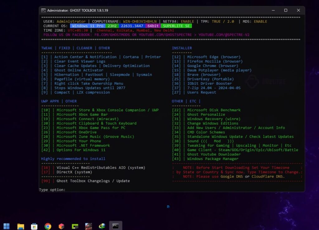 Ghost Spectre: No Confíes en ISO Personalizadas de Windows
