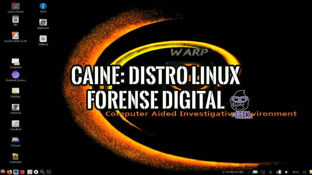 CAINE: Distribución GNU/Linux de Medicina Forense Digital » EsGeeks