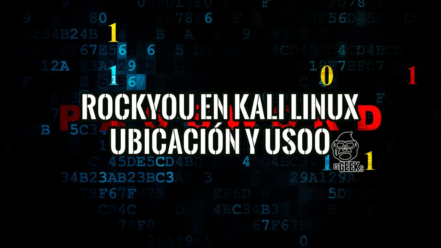 Rockyou en Kali Linux: Dónde Encontrarlo y Cómo Usarlo » EsGeeks
