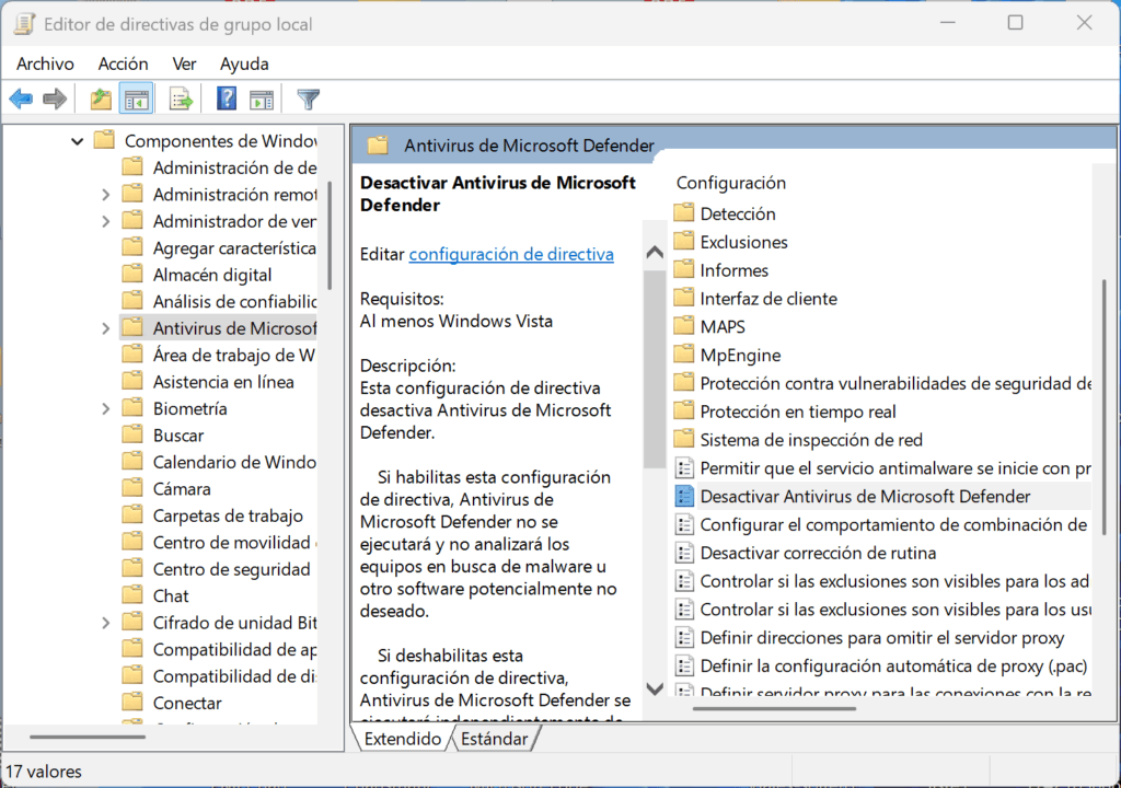Cómo Desactivar Windows Defender de Forma Segura » EsGeeks