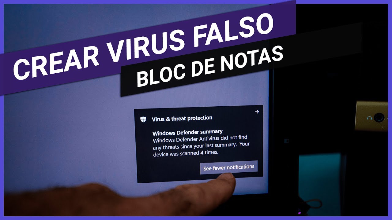 Creando un Virus "falso" con el Bloc de Notas y VBScript